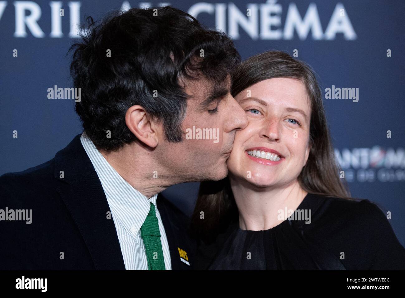 Paris, France. 19th Mar, 2024. Gil Kenan and Eliza Chaikin attending ...