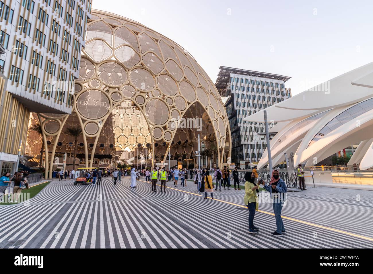 DUBAI, UAE - OCTOBER 27, 2021: Al Wasl Plaza at Expo 2020 in Dubai ...