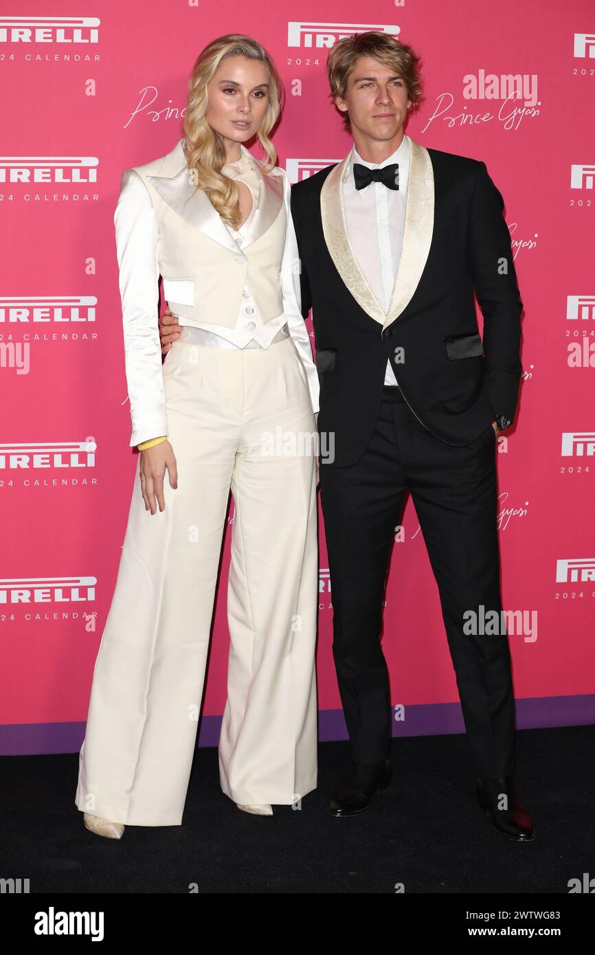 Martha Liversedge and Fabio Wibmer attend the gala event to celebrate ...