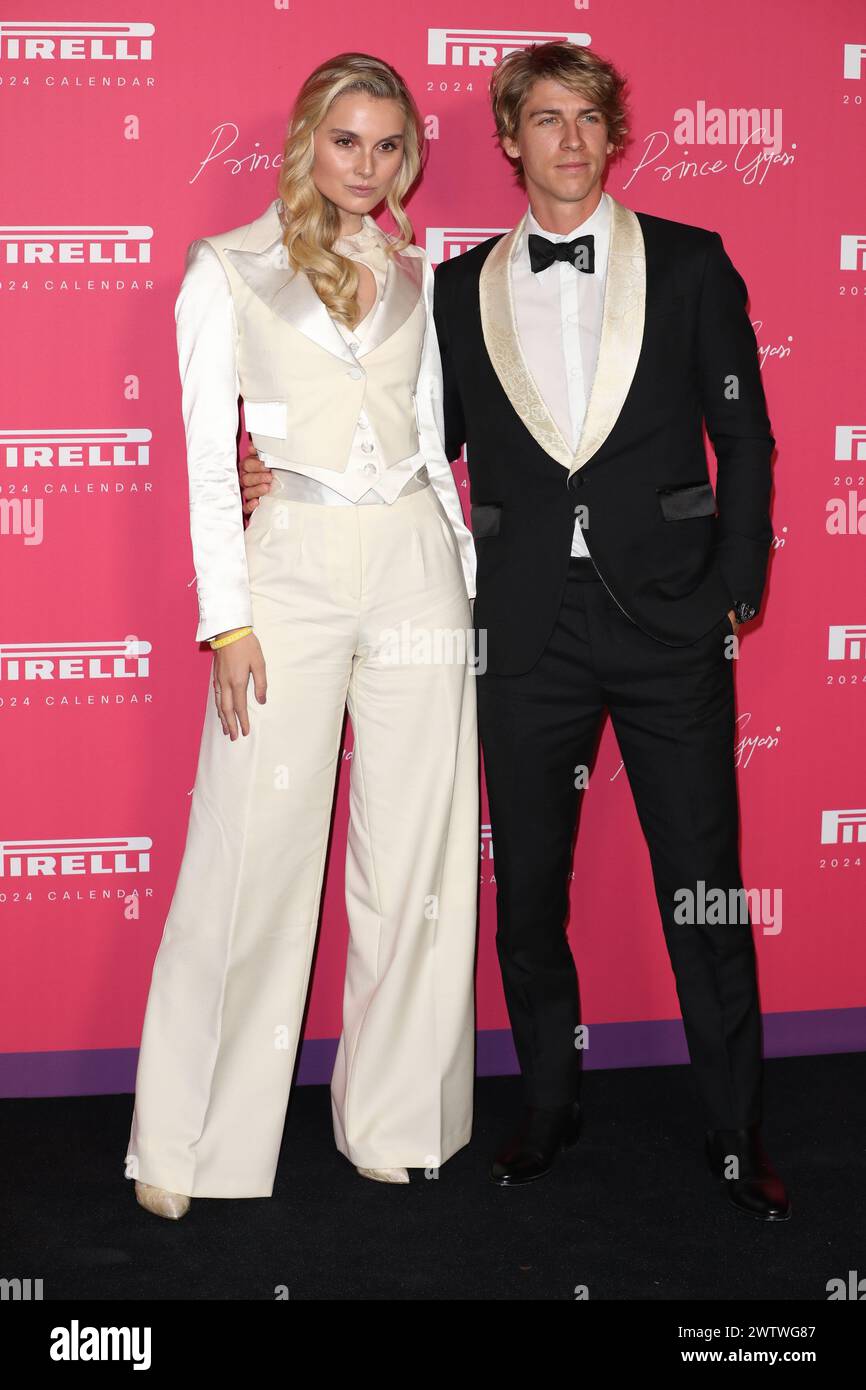 Martha Liversedge and Fabio Wibmer attend the gala event to celebrate ...