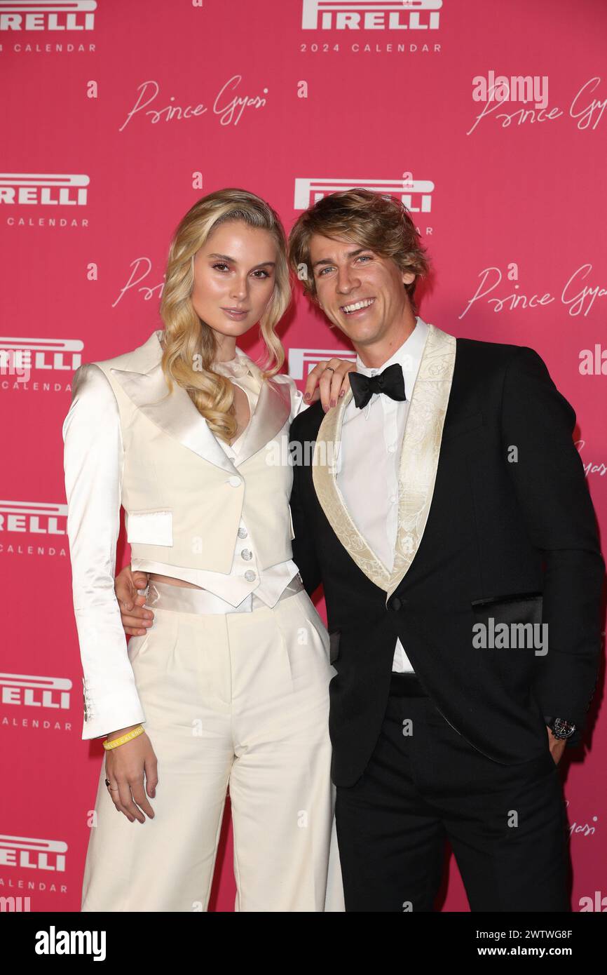 Martha Liversedge and Fabio Wibmer attend the gala event to celebrate ...