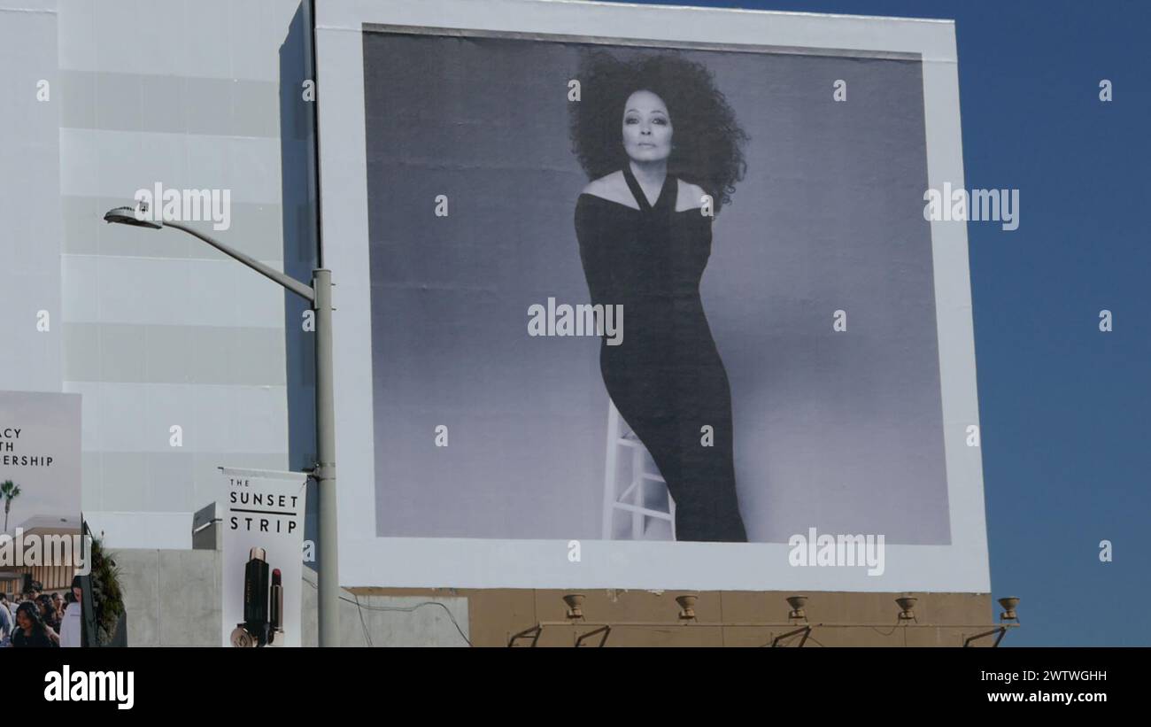 Los Angeles, California, USA 19th March 2024 Diana Ross Yves Saint ...