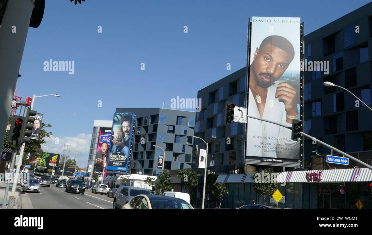 Los Angeles, California, USA 19th March 2024 Michael B. Jordan David ...