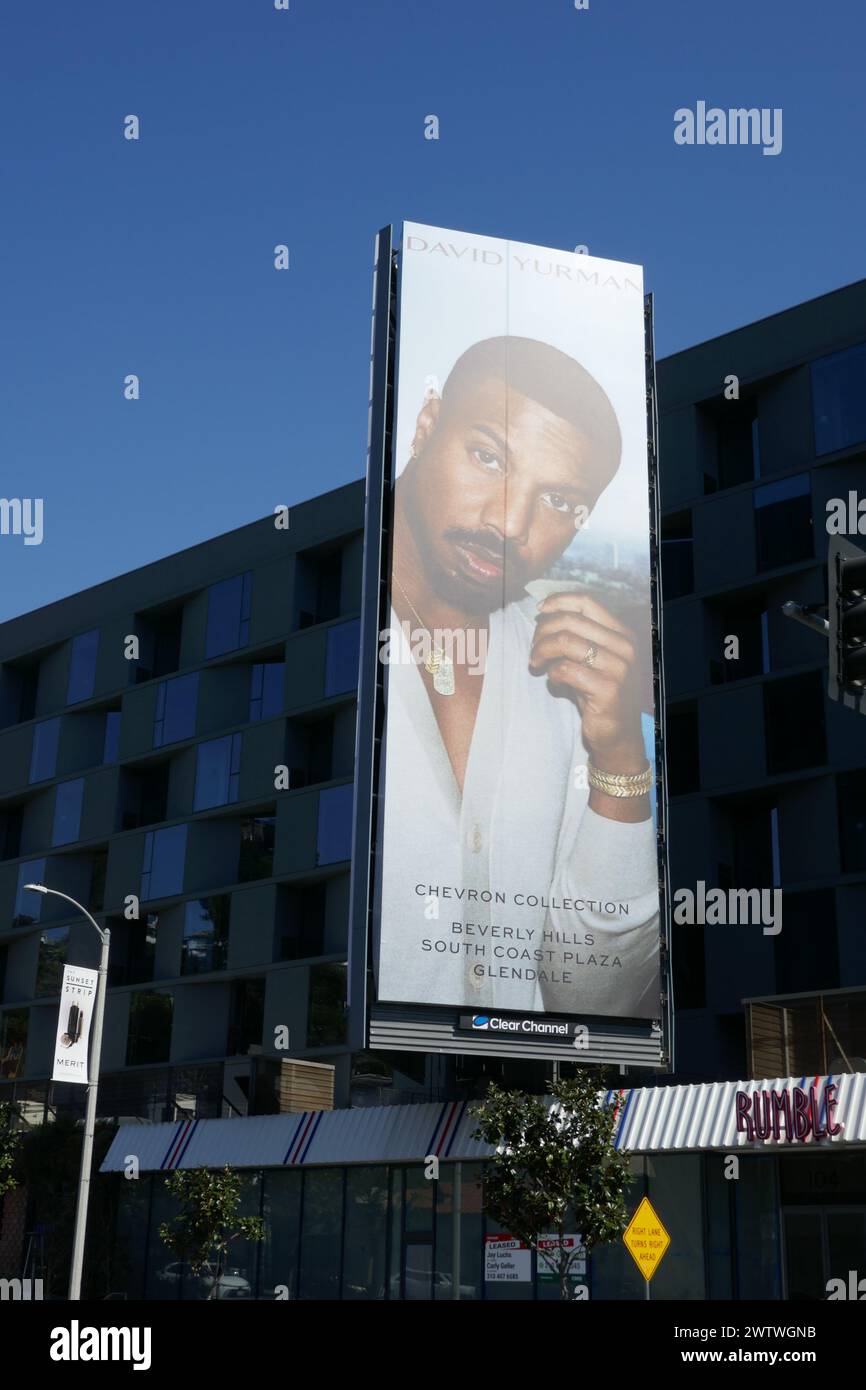 Los Angeles, California, USA 19th March 2024 Michael B. Jordan David ...