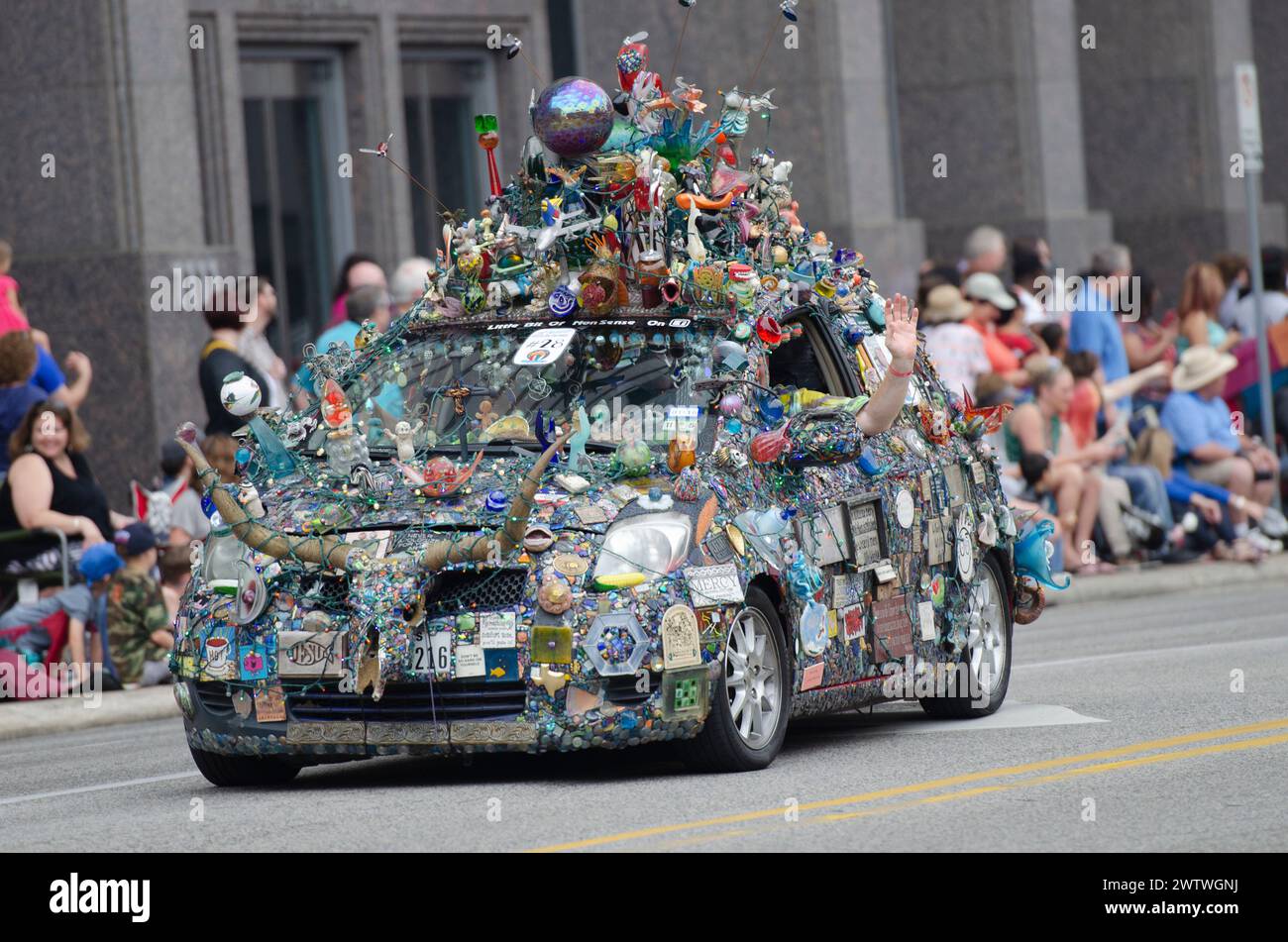 Art car parade Stock Photo - Alamy