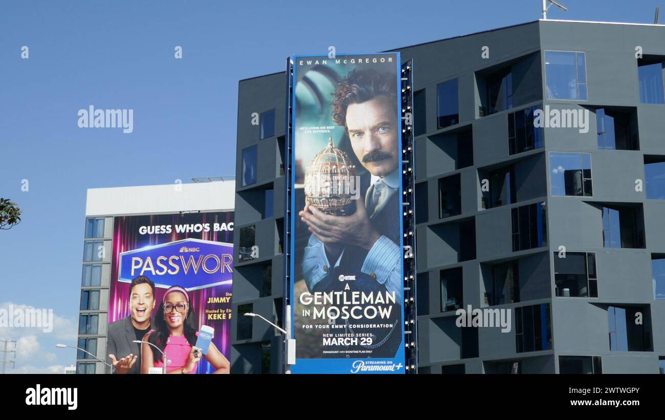 Los Angeles, California, USA 19th March 2024 Ewan McGregor A Gentleman ...
