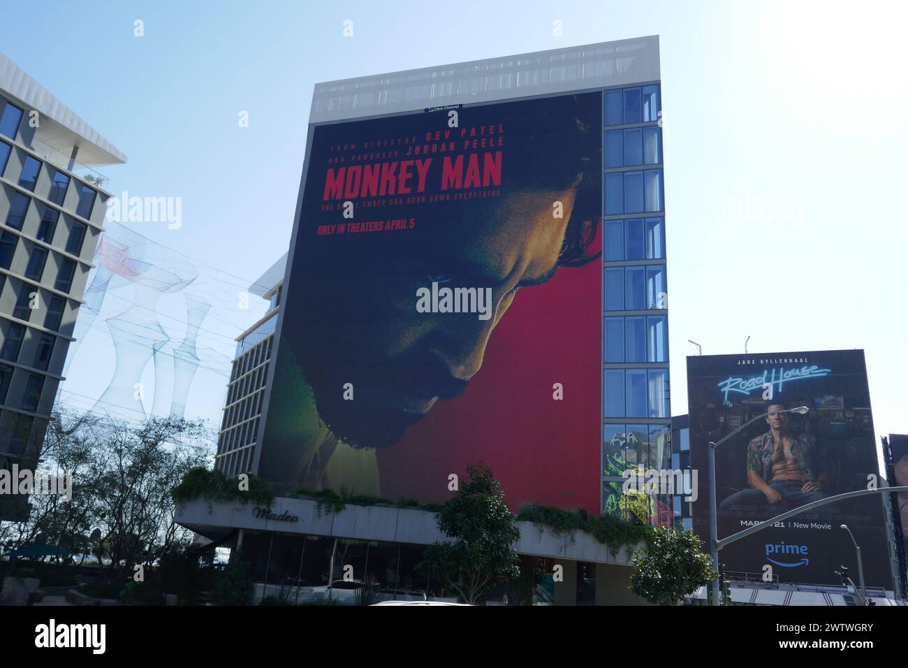 Los Angeles, California, USA 19th March 2024 Jordan Peele Monkey Man ...