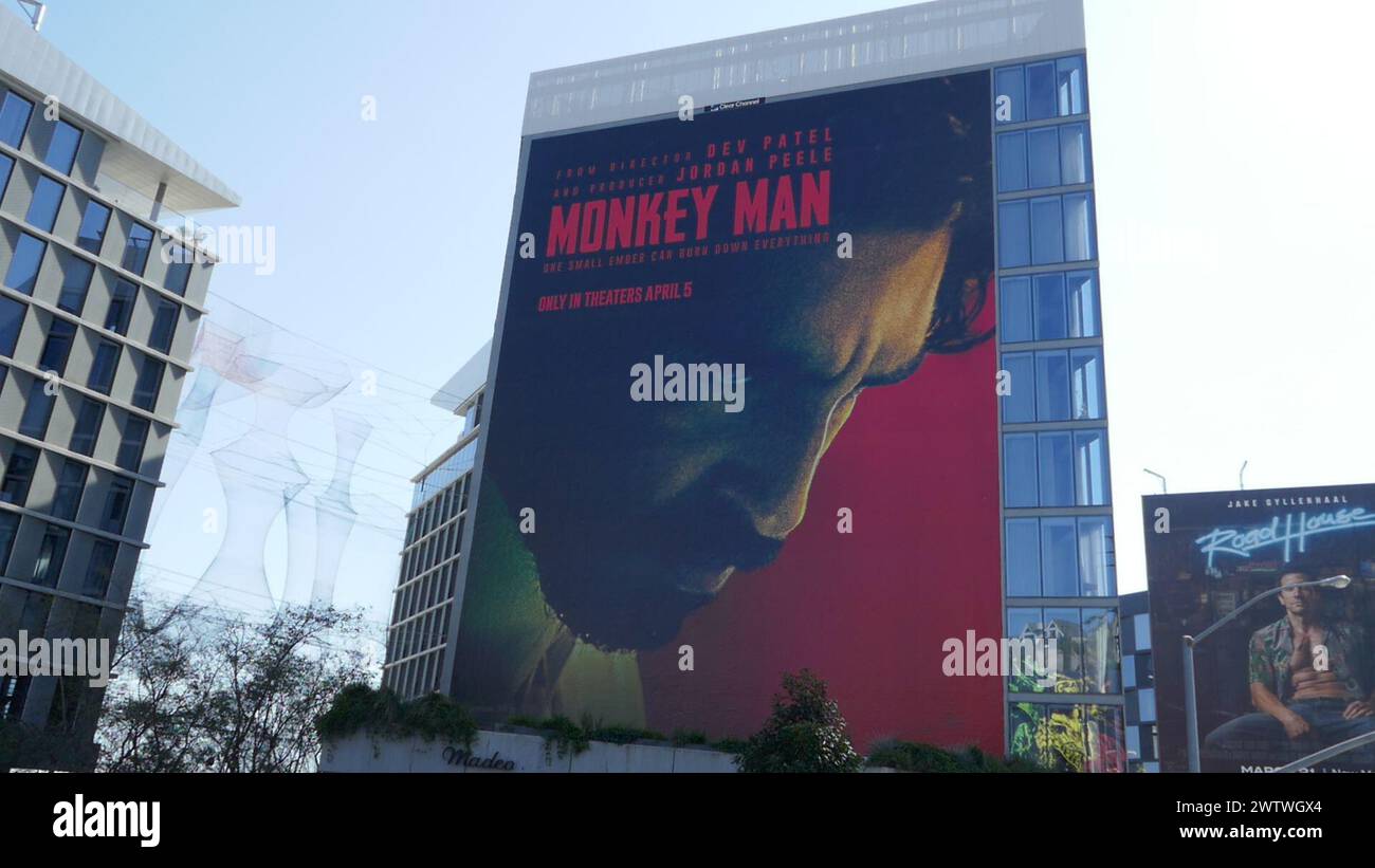 Los Angeles, California, USA 19th March 2024 Jordan Peele Monkey Man ...
