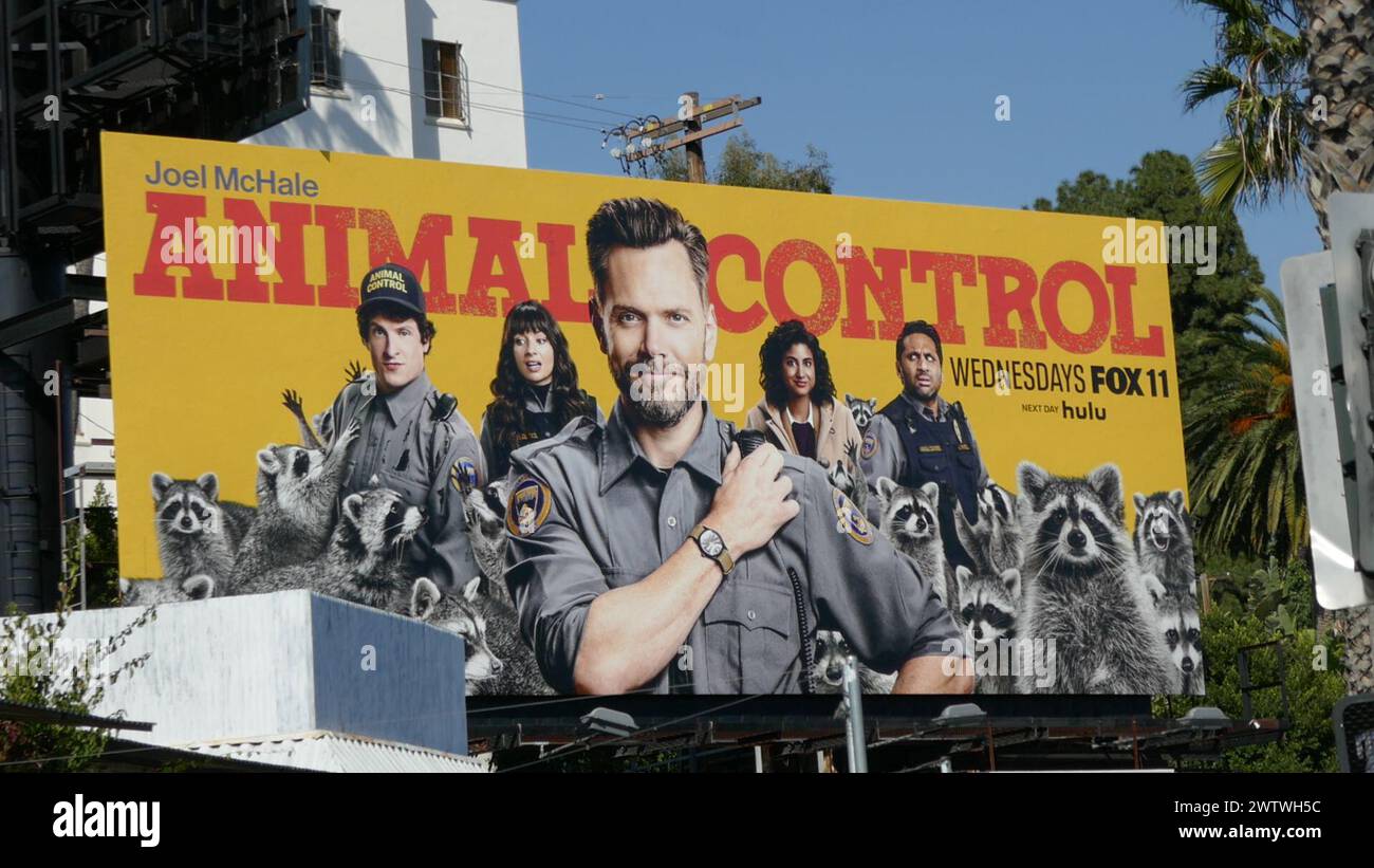 Los Angeles, California, USA 19th March 2024 Animal Control Joel McHale ...