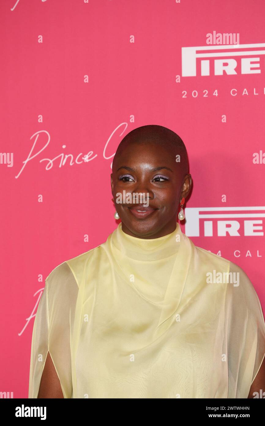 Yomi Adegoke attends the gala event to celebrate the unveiling of the ...