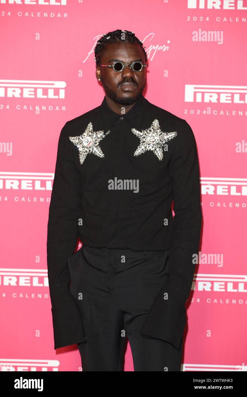 Prince Gyasi and Sarah Phenom attend the gala event to celebrate the ...