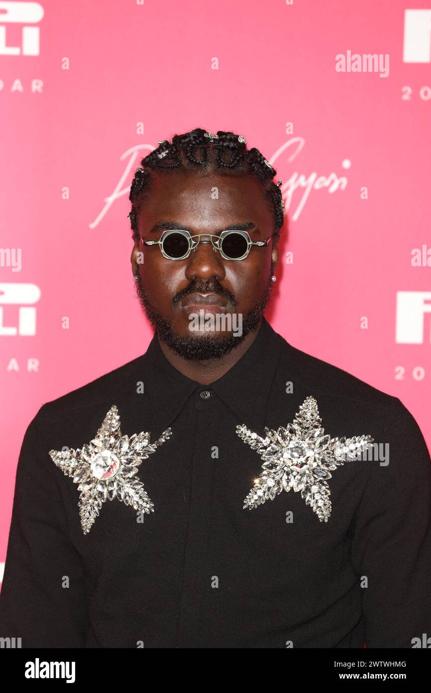 Prince Gyasi and Sarah Phenom attend the gala event to celebrate the ...