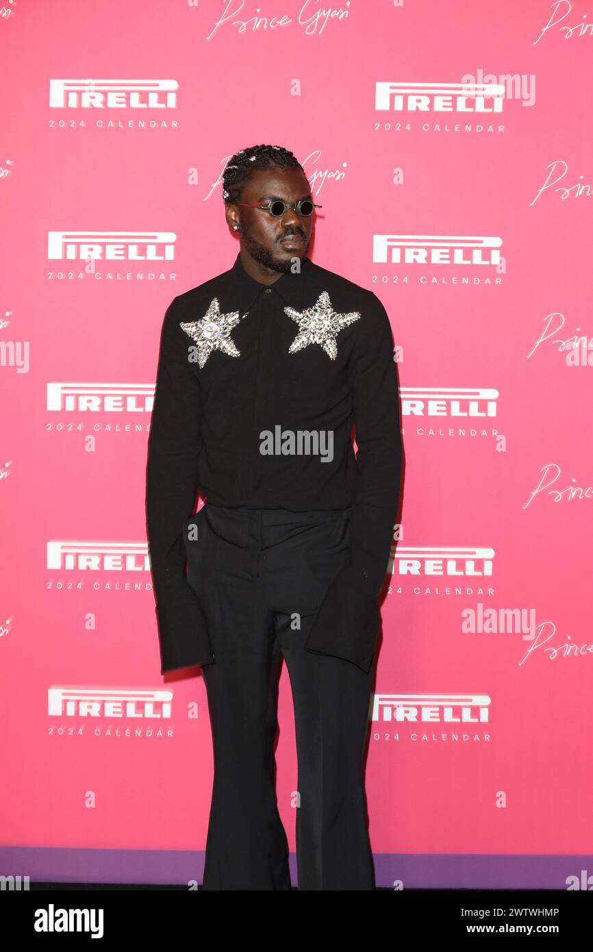 Prince Gyasi and Sarah Phenom attend the gala event to celebrate the ...