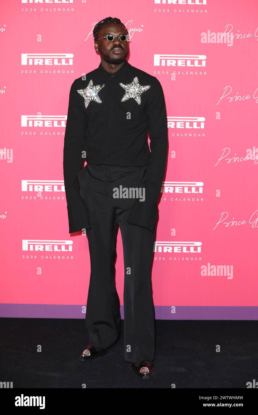 Prince Gyasi and Sarah Phenom attend the gala event to celebrate the ...