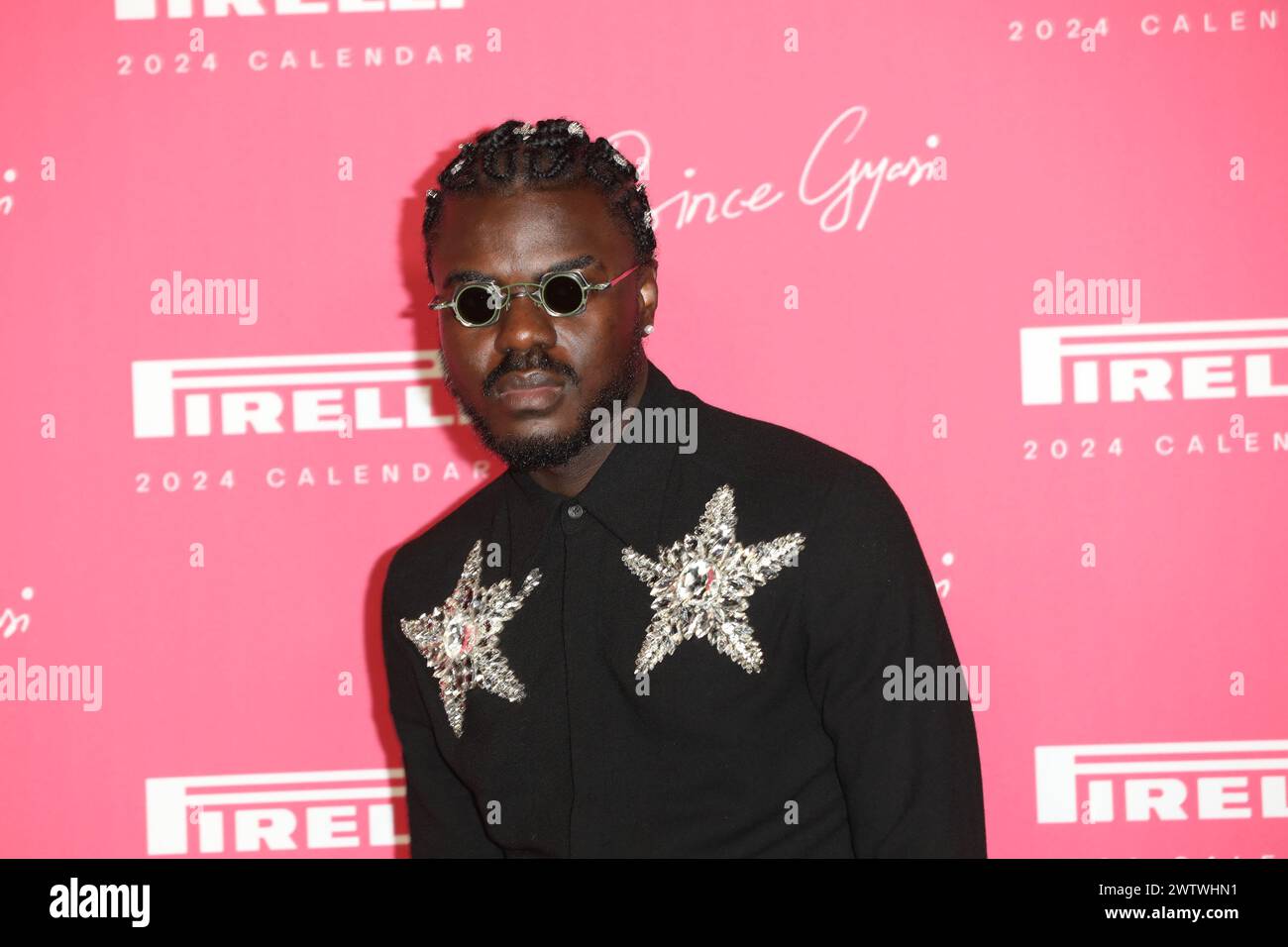 Prince Gyasi and Sarah Phenom attend the gala event to celebrate the ...