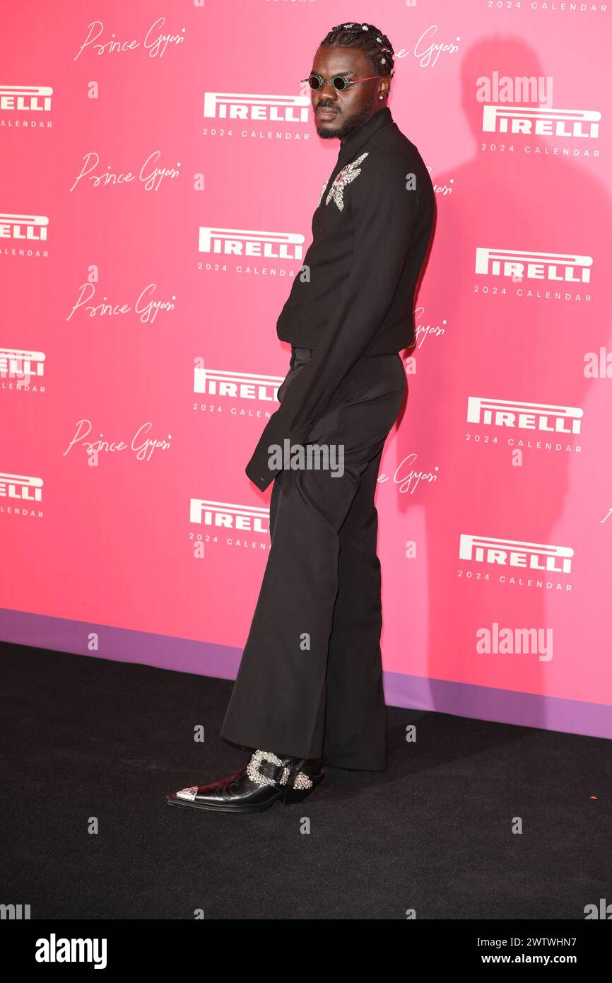 Prince Gyasi and Sarah Phenom attend the gala event to celebrate the ...