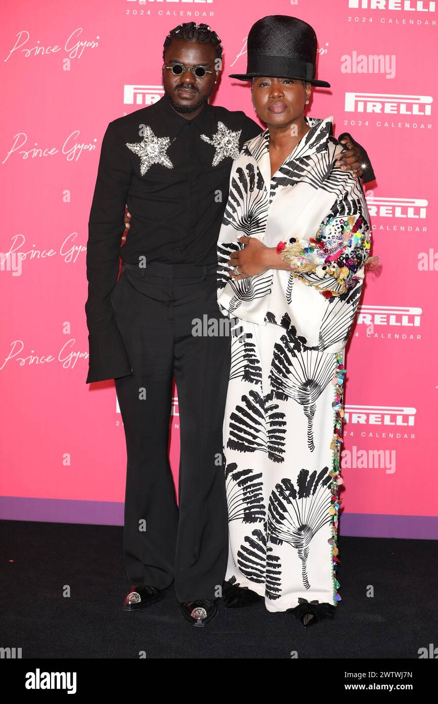 Prince Gyasi attends the gala event to celebrate the unveiling of the ...