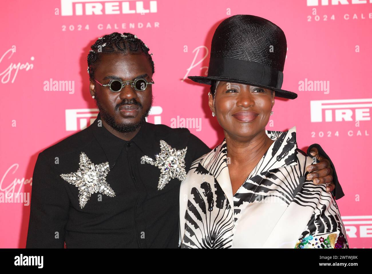 Prince Gyasi attends the gala event to celebrate the unveiling of the ...