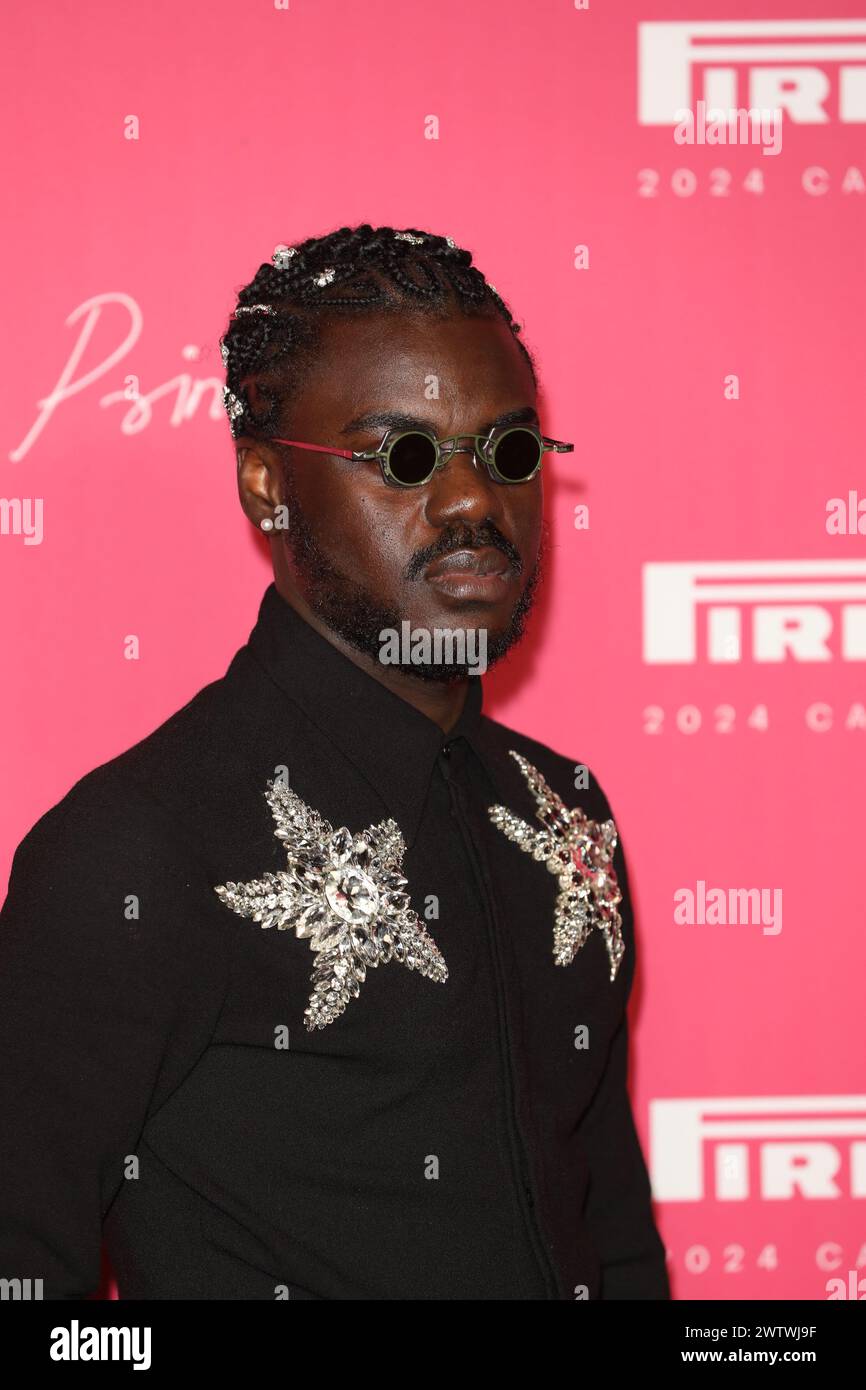 Prince Gyasi attends the gala event to celebrate the unveiling of the ...