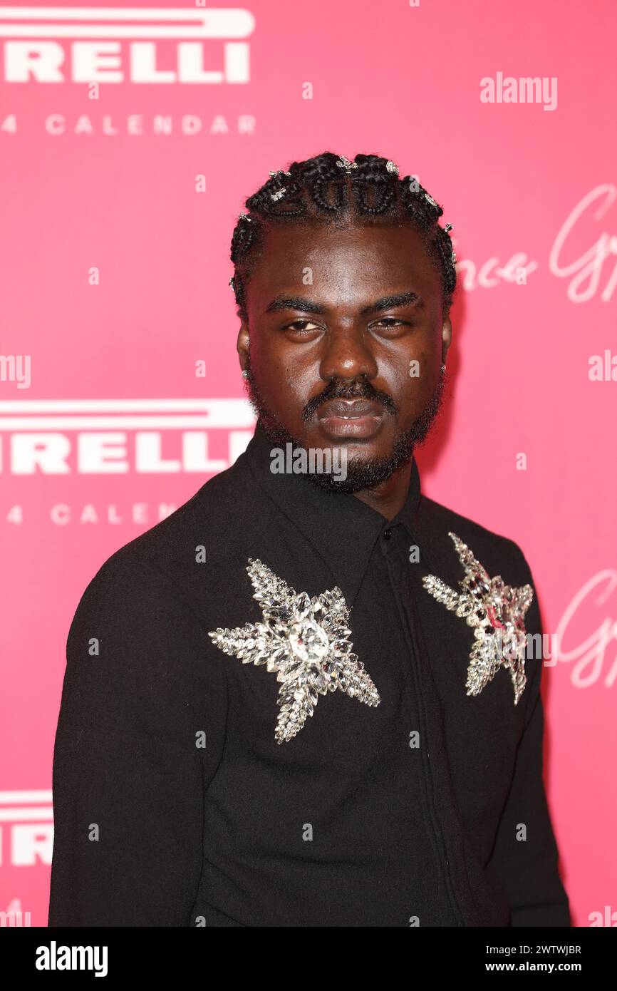 Prince Gyasi attends the gala event to celebrate the unveiling of the ...