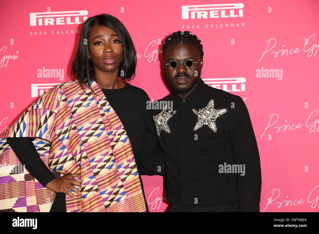 HRH Baafuor Agyei Fosu IPrince Gyasi attends the gala event to ...