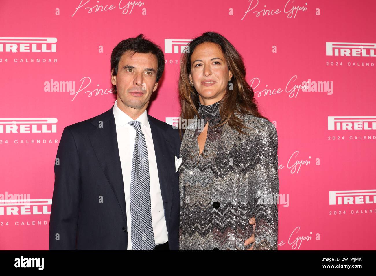 Carlo Noseda and Giada Tronchetti Provera attend the gala event to ...