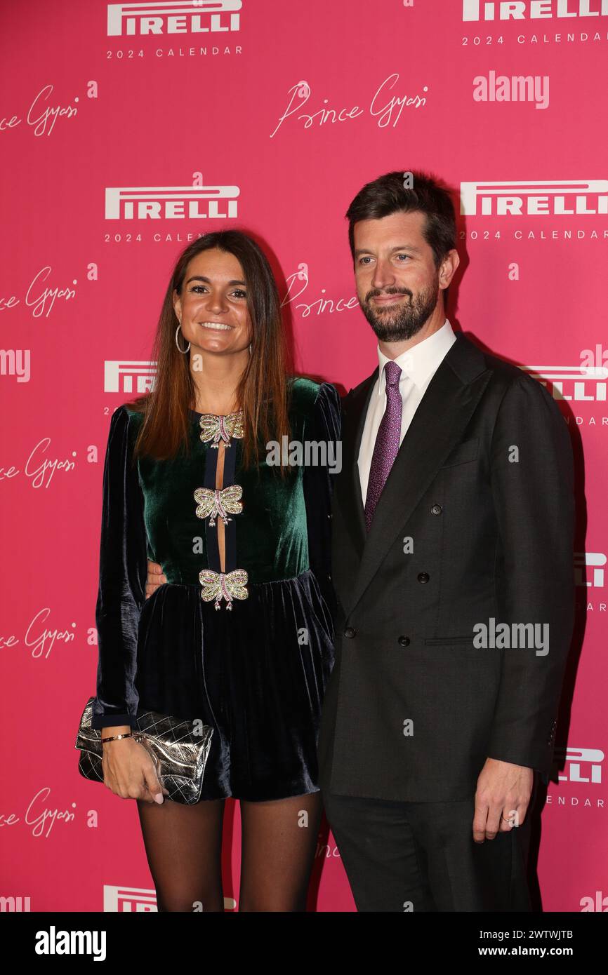 Stefania Rivarossa and Alberto Vassallo attend the gala event to ...