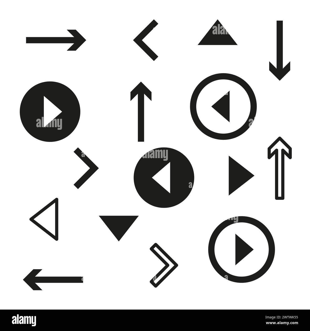 Pathway indicator Stock Vector Images - Alamy