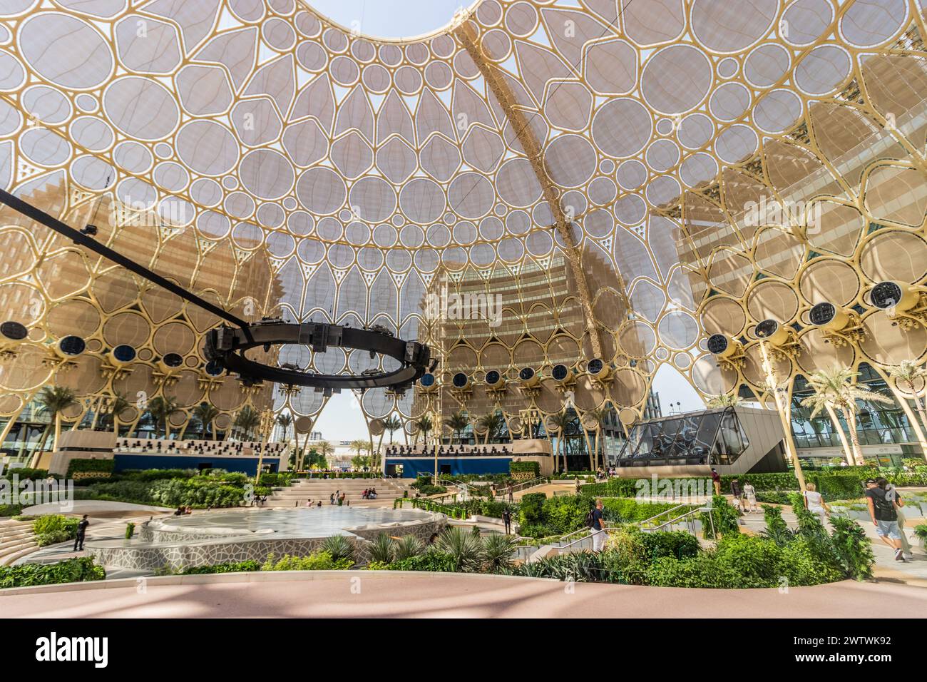 DUBAI, UAE - OCTOBER 30, 2021: Al Wasl Plaza at Expo 2020 in Dubai ...