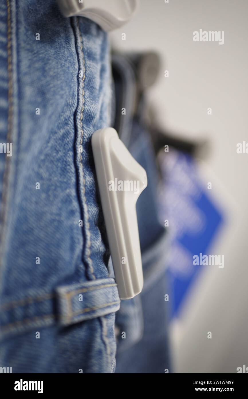 Retro jeans commercial hi-res stock photography and images - Alamy