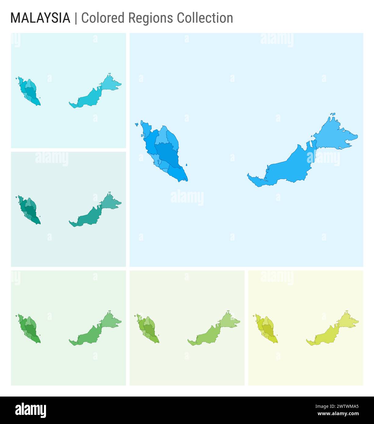 Sabah map hi-res stock photography and images - Alamy