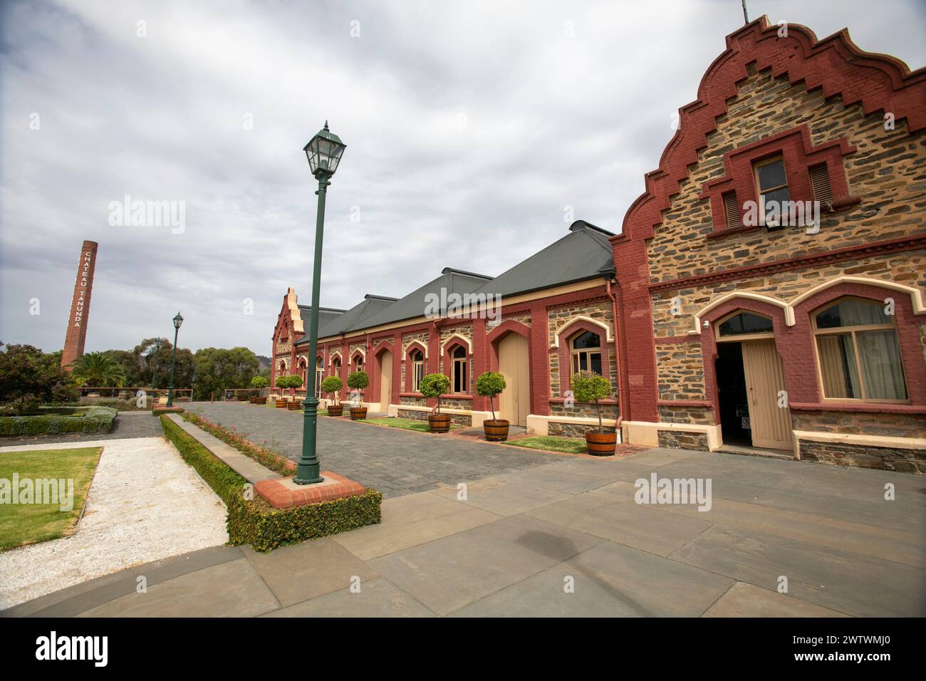 Chateau Tanunda winery and vineyard in Barossa Valley,South Australia ...