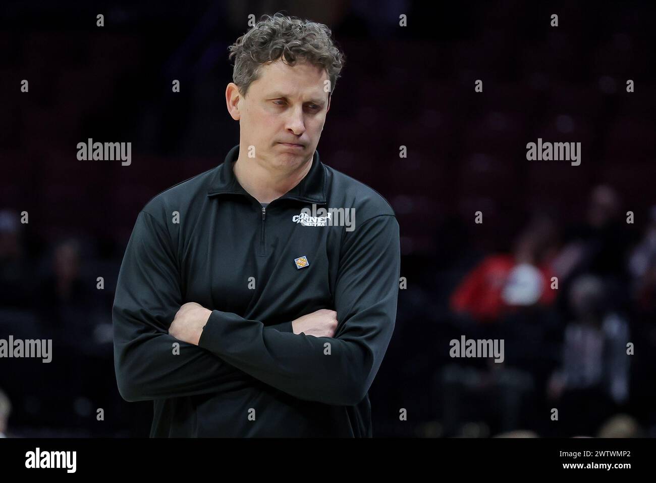Columbus, Ohio, USA. 19th Mar, 2024. Cornell Big Red head coach Brian ...