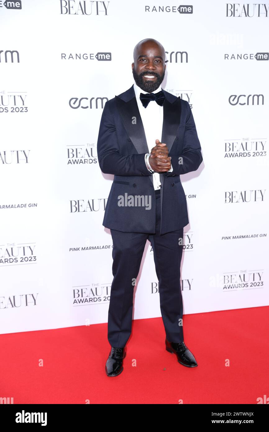 Melvin Odoom attends The Beauty Awards at the Honourable Artillery Club ...