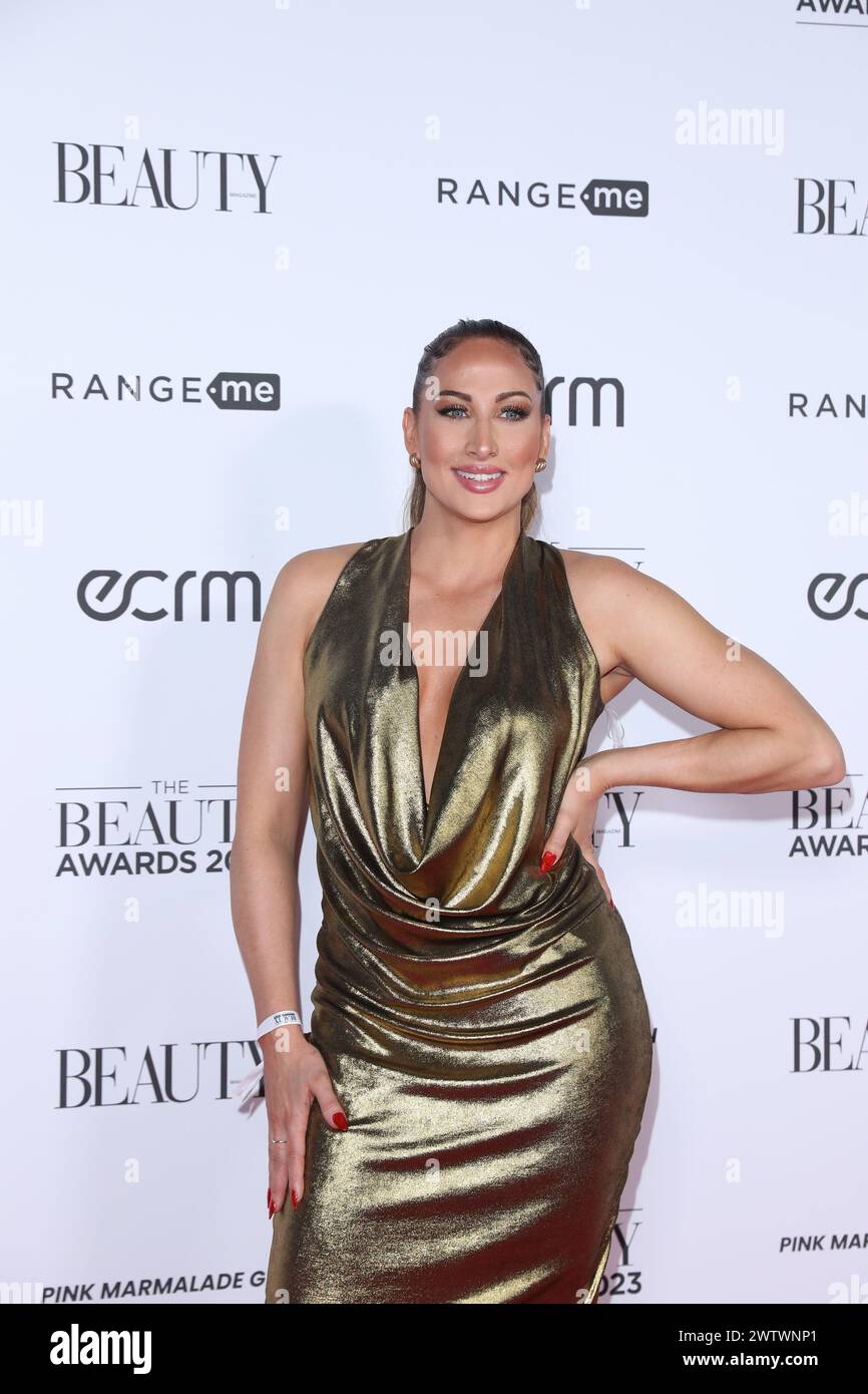 Lisa Mason attends The Beauty Awards at the Honourable Artillery Club ...