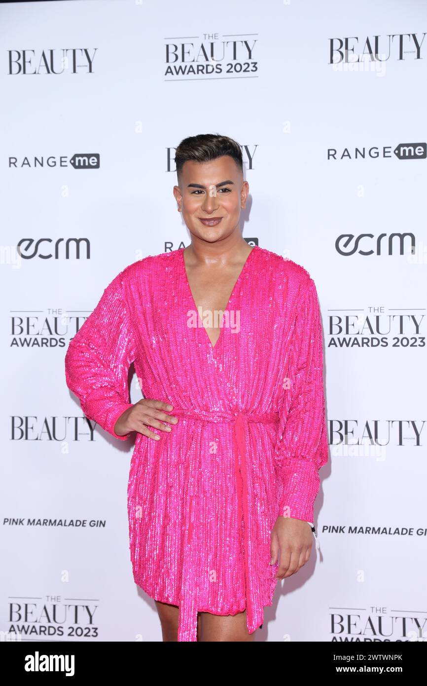 Junaid Ahmed attends The Beauty Awards at the Honourable Artillery Club ...