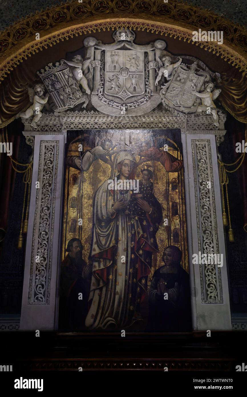 The Chapel of Our Lady of Antigua or Jesus Preacher inside of Cathedral ...