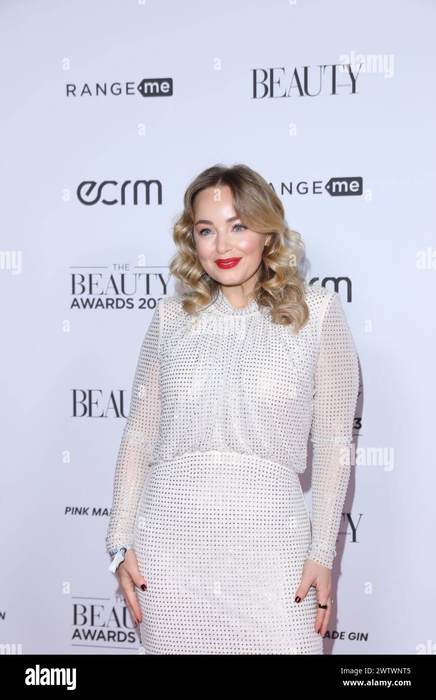 Alice Liveing attends The Beauty Awards at the Honourable Artillery ...