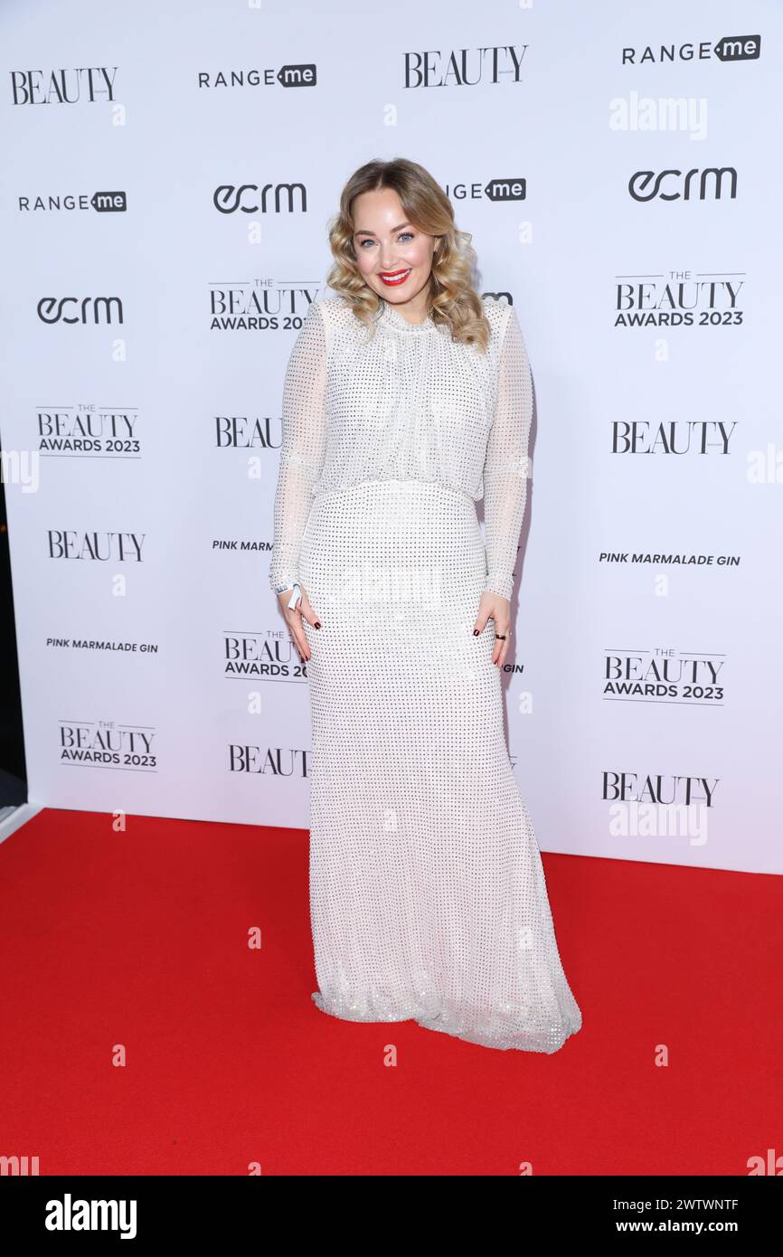 Alice Liveing attends The Beauty Awards at the Honourable Artillery ...