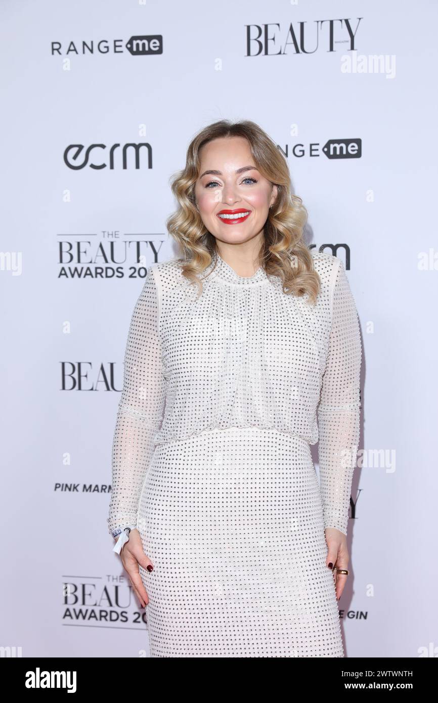 Alice Liveing attends The Beauty Awards at the Honourable Artillery ...