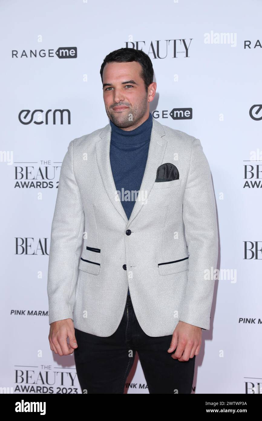 Ricky Rayment attends The Beauty Awards at the Honourable Artillery ...