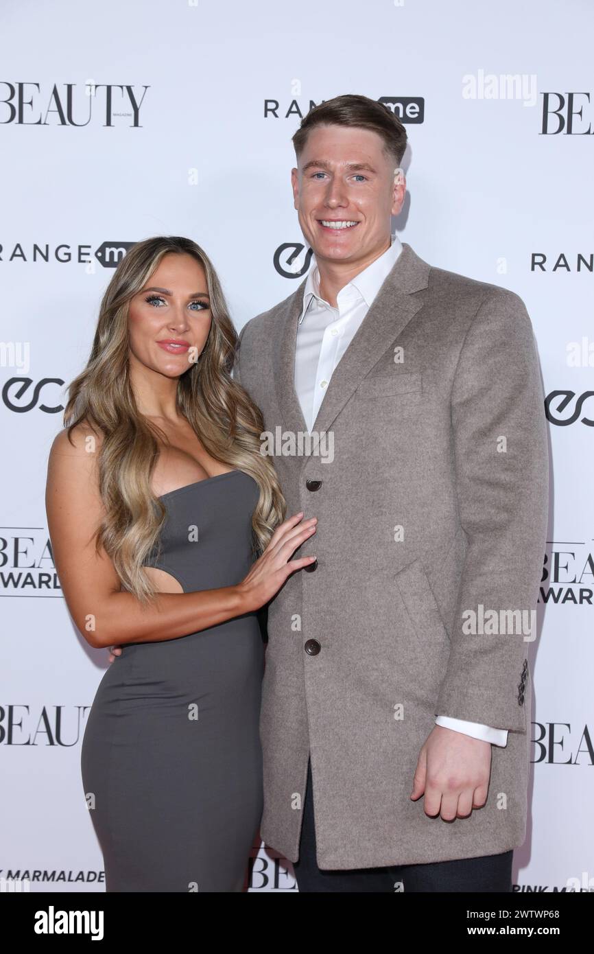 Jessie Wynter and Will Young attend The Beauty Awards at the Honourable ...