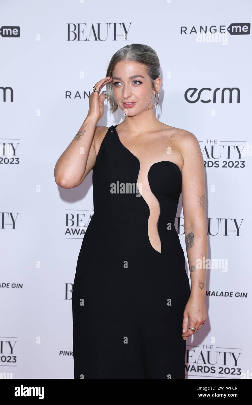 Harriet Rose attends The Beauty Awards at the Honourable Artillery Club ...