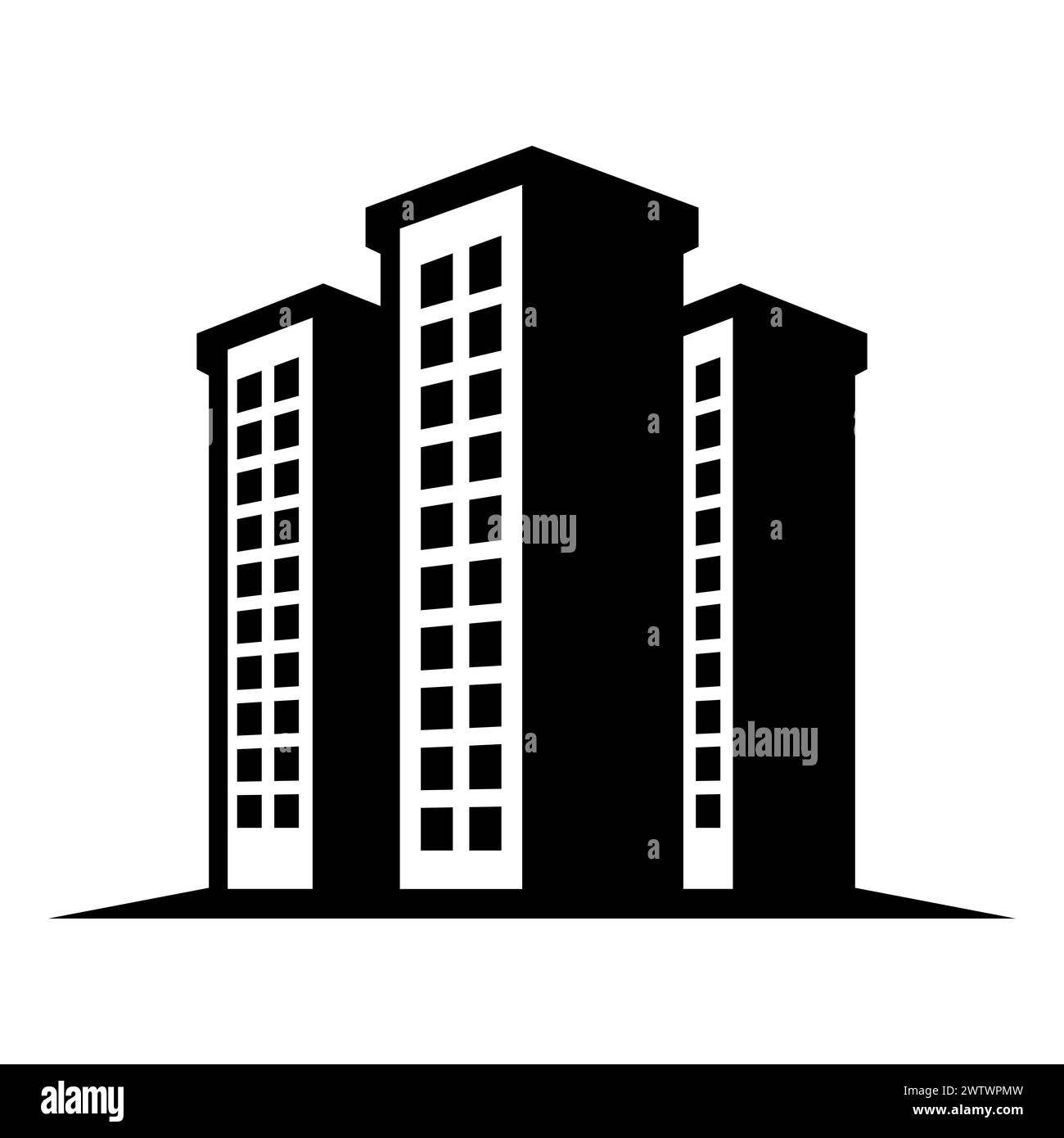 Commercial building on park Cut Out Stock Images & Pictures - Alamy