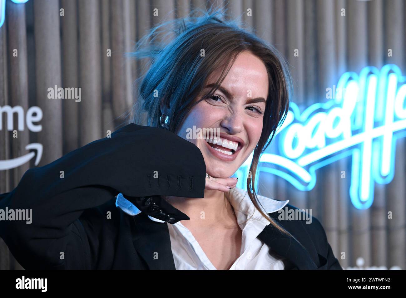 New York, USA. 19th Mar, 2024. Haley Kalil attends the 'Roadhouse' New ...