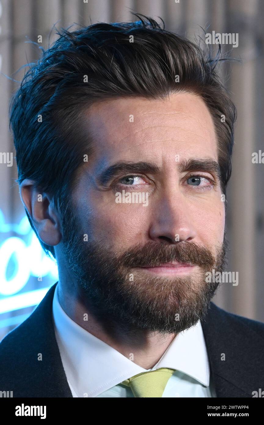 New York, USA. 19th Mar, 2024. Actor Jake Gyllenhaal attends the ...