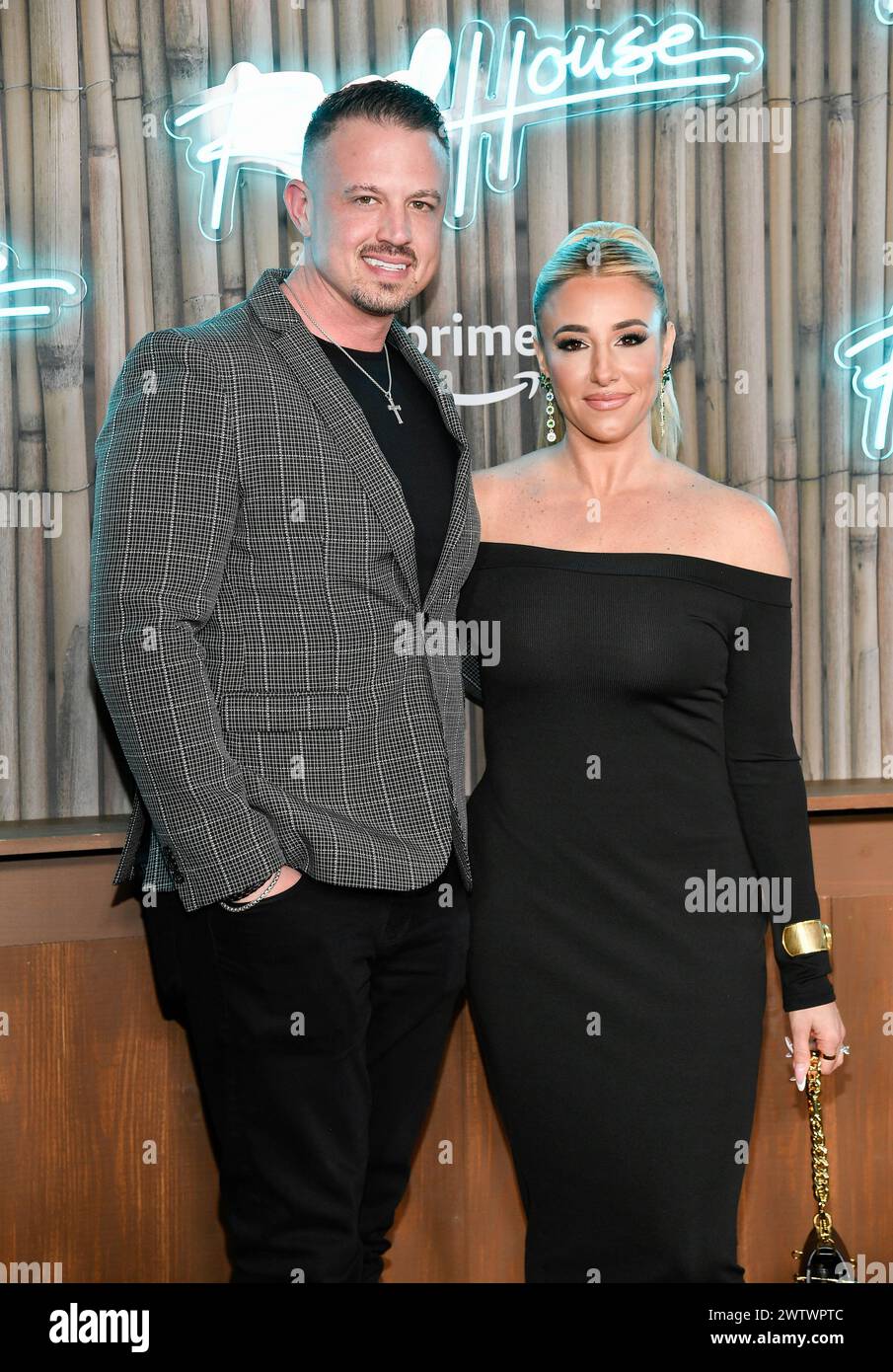 Nate Cabral, left, and Danielle Cabral attend the premiere of "Road ...