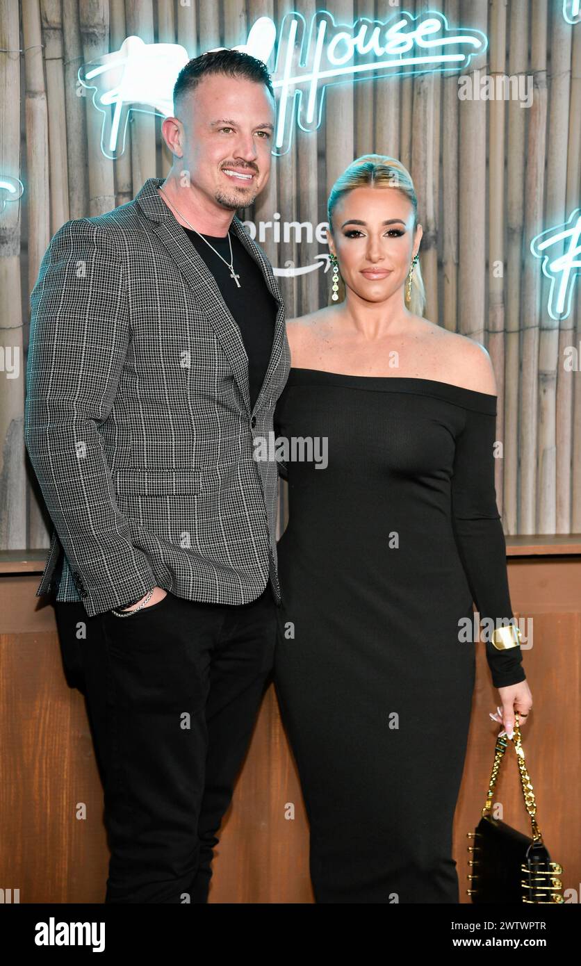 Nate Cabral, left, and Danielle Cabral attend the premiere of "Road ...