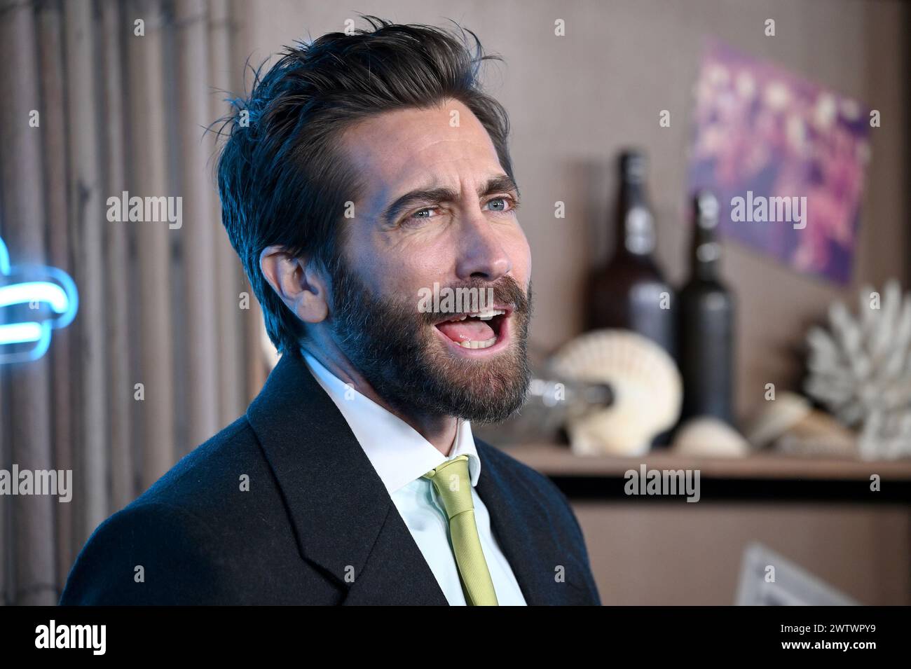 New York, USA. 19th Mar, 2024. Actor Jake Gyllenhaal attends the ...