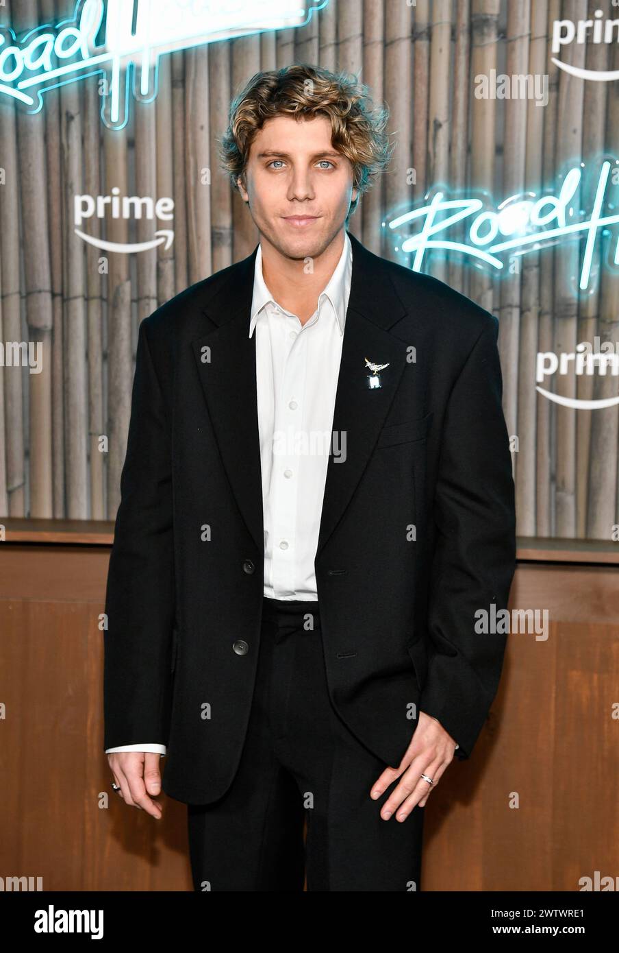 Lukas Gage attends the premiere of "Road House" at Jazz at Lincoln ...